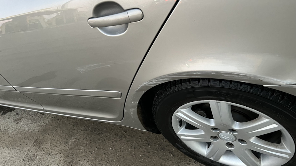 Покраска после 2 ДТП — Skoda Octavia A5 Mk2 1 8 л 2011 года
