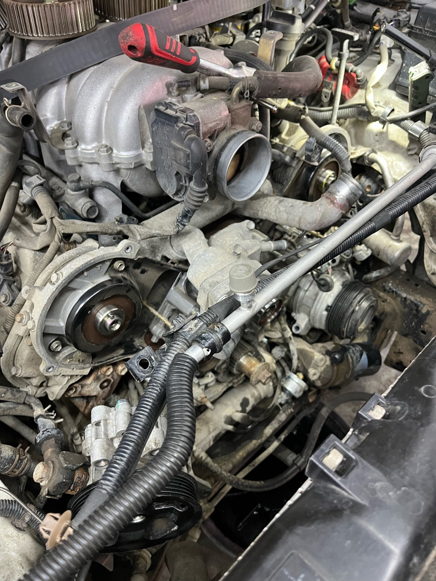 Заменил ГРМ и балалайку — Lexus LX (UZJ100), 4,7 л, 2005 года | тюнинг ...