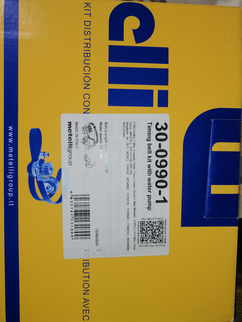 31368353 Водяной насос + комплект зубчатого ремня Volvo | Запчасти на ...