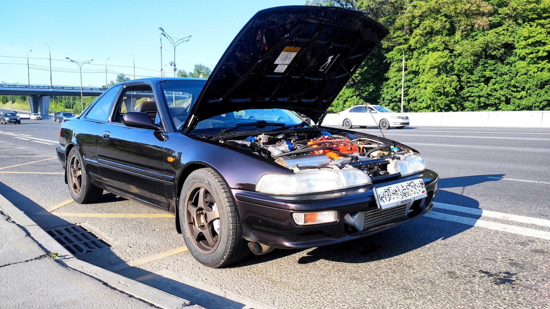 Фото — Honda Integra (DA5-DA9/DB1-DB2), 1,6 л, 1991 года | тюнинг | DRIVE2