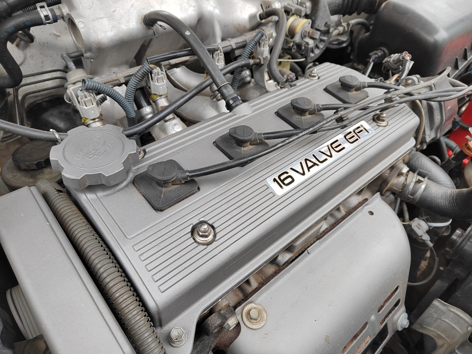 Шилдик 16 VALVE EFI, и другой вид крышки клапанов 😎 — Toyota Corolla ...