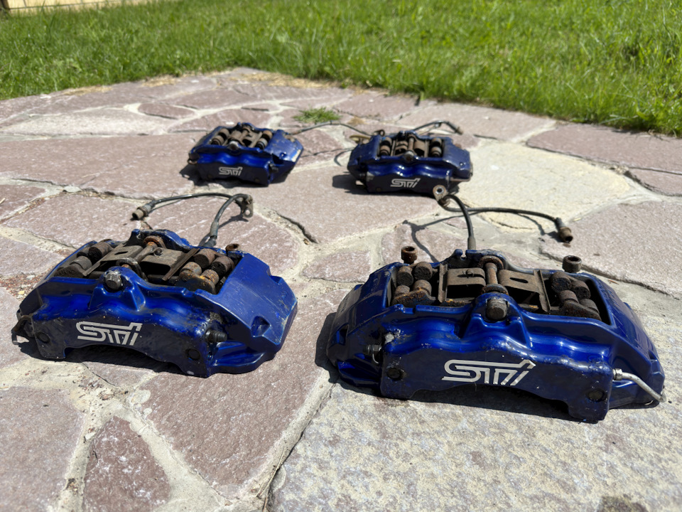 Brembo для Субару 6+4 pot на Subaru Forester (SH), Subaru Impreza WRX ...