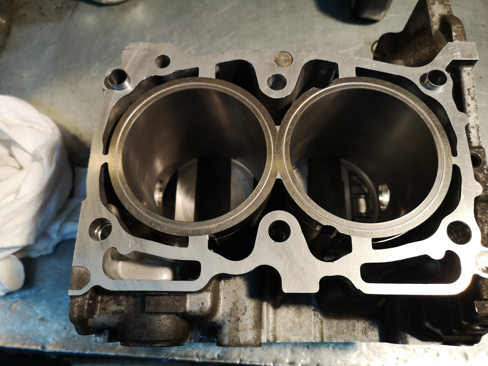 Немного фото со сборки — Subaru Impreza WRX STI (GV/GR), 2,5 л, 2012 ...