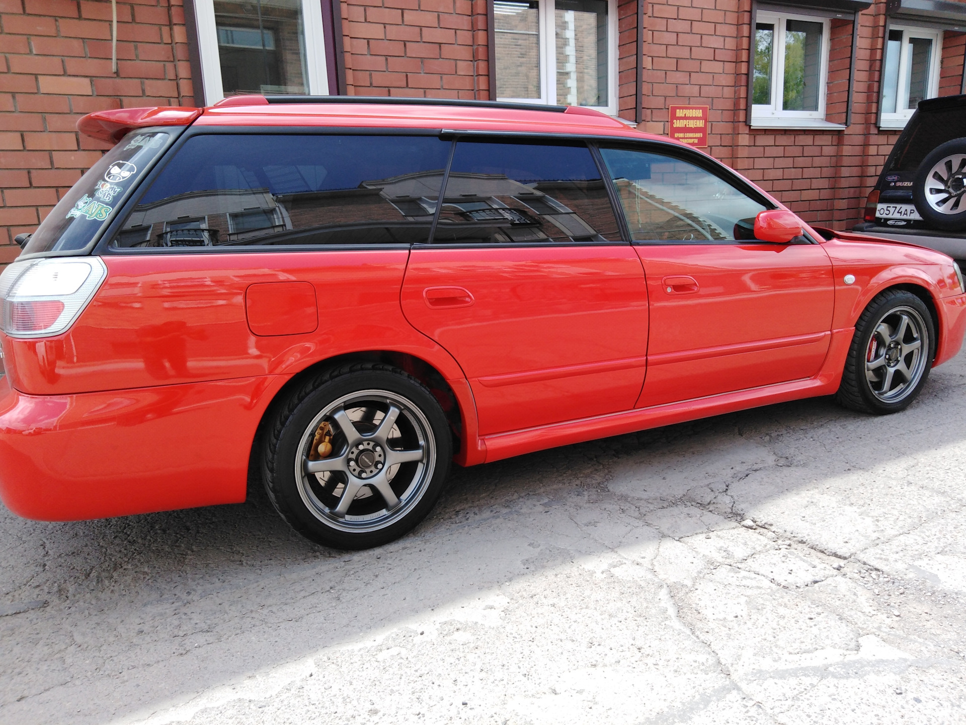 Prodrive GC-06D ET48 J7,5 + Federal ss595 215 45 R17 — Subaru Legacy ...