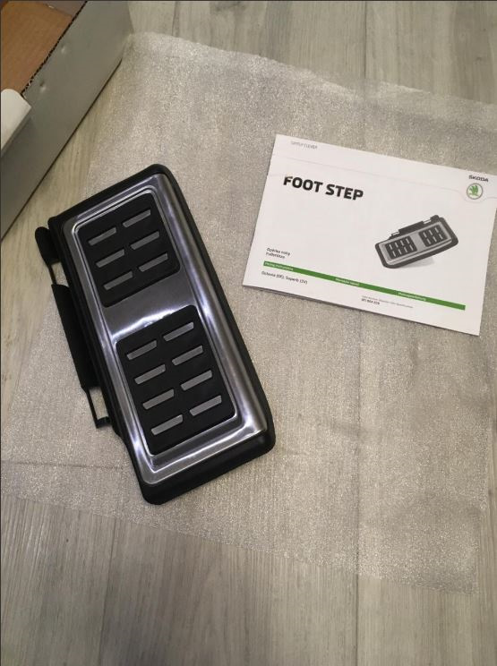 OEM накладки на педали — Skoda Octavia A7 Mk3, 1,4 л, 2015 года ...