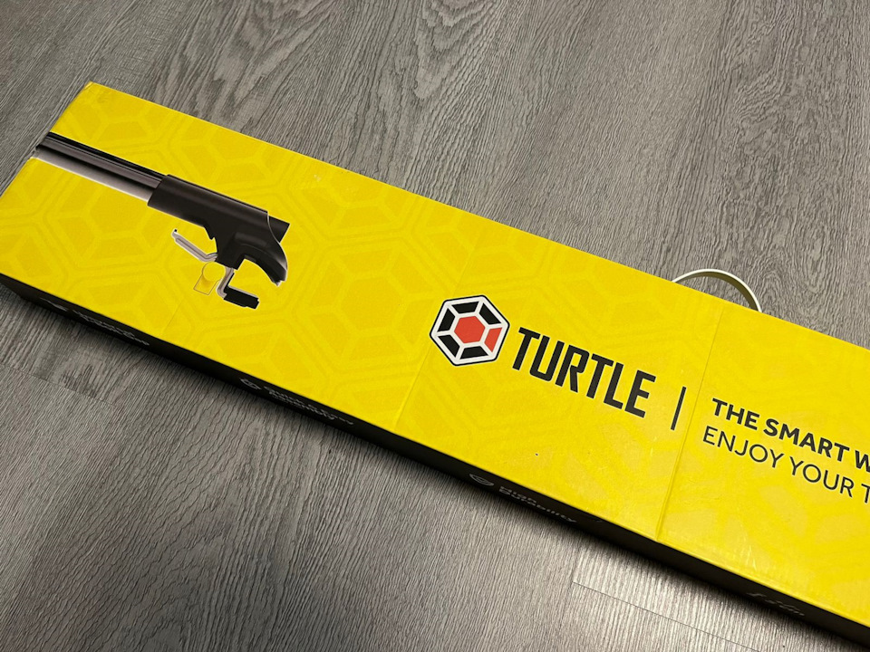 Поперечины Turtle Air 1 — Volkswagen Tiguan (1G), 2 л, 2012 года ...