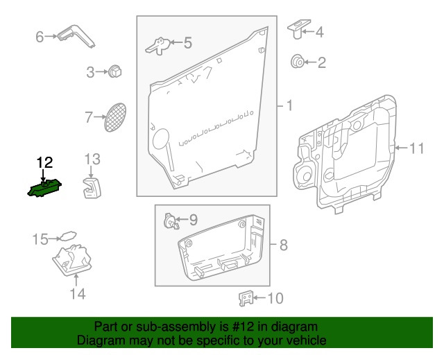 A9065451013 Блок переключателей двери Mercedes | Запчасти на DRIVE2