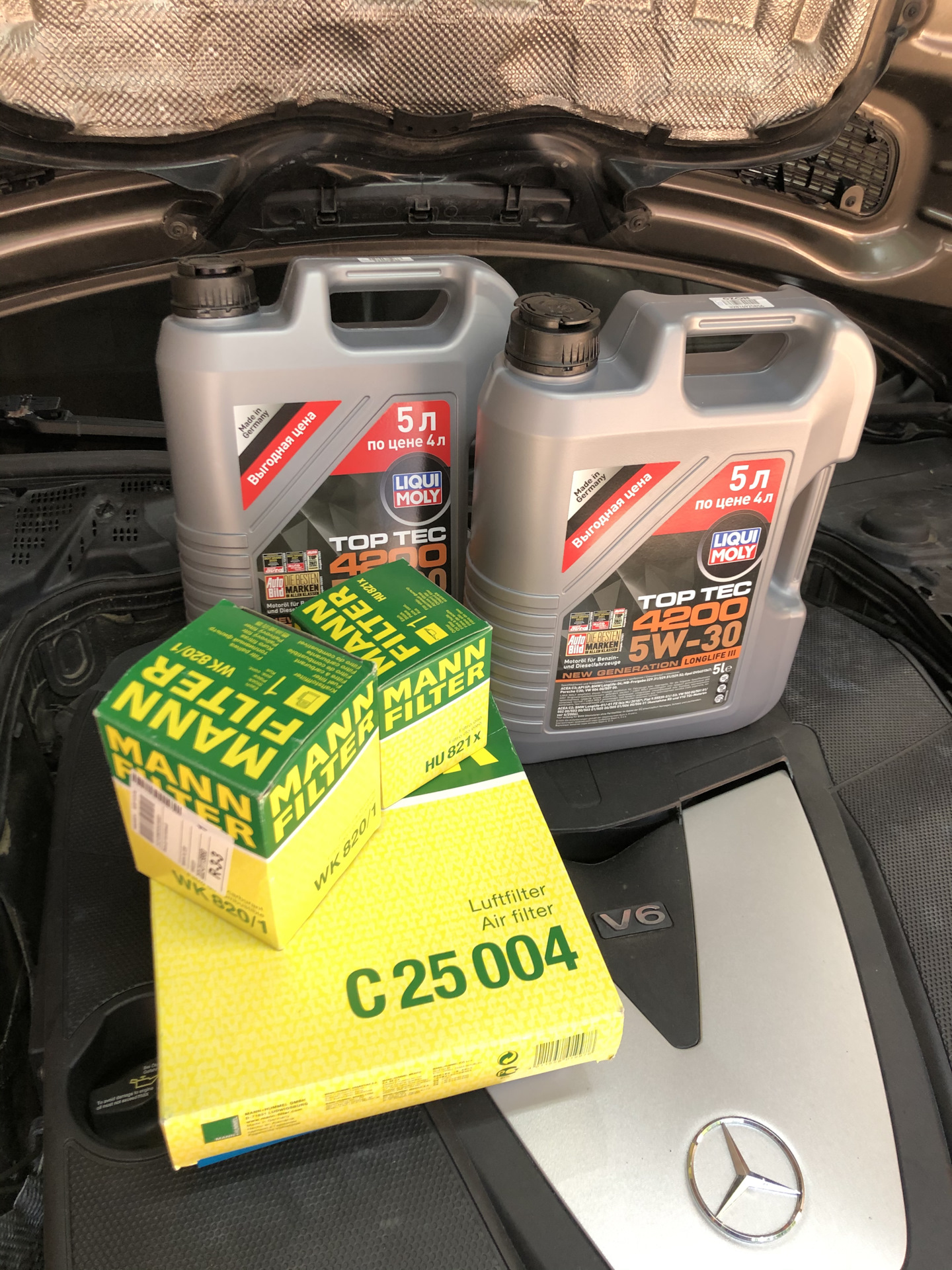 Т.О. — Mercedes-Benz E-Class (W211), 3 л, 2008 года | плановое ТО | DRIVE2