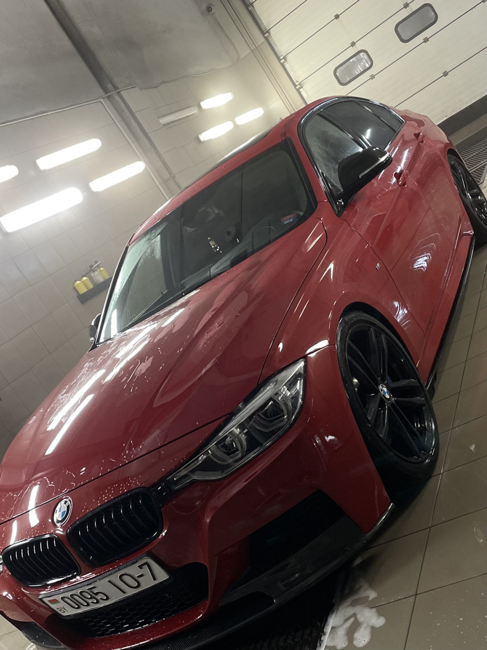 Жду потепления — BMW 3 series (F30), 3 л, 2017 года | другое | DRIVE2