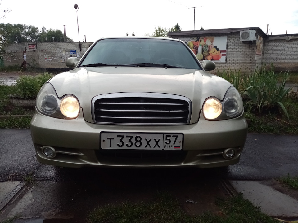 ДХО вместо габаритов — Hyundai Sonata IV (EF), 2 л, 2006 года | своими ...