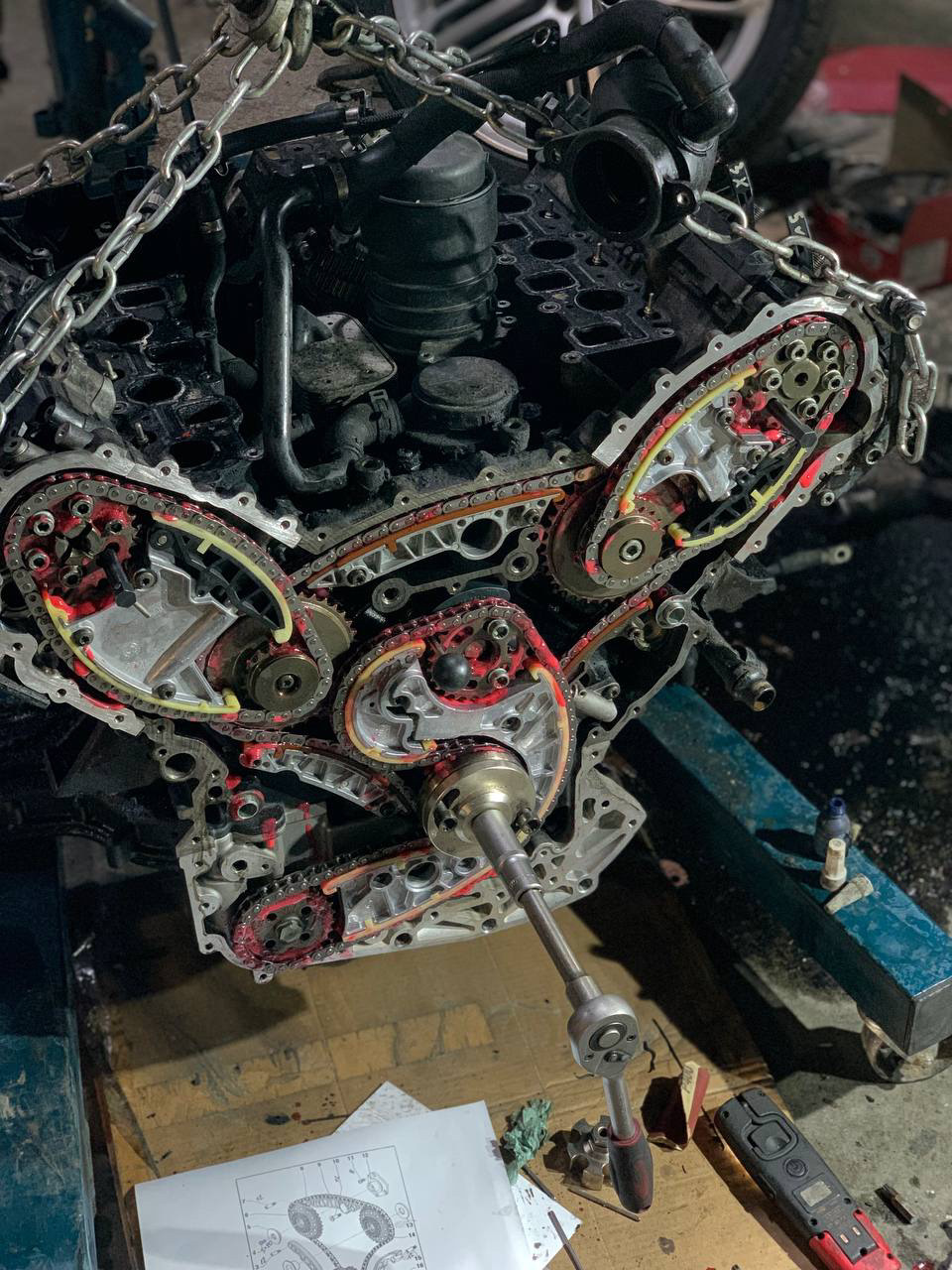 Пожалуй самое глобальное ТО для C6 — Audi A6 Avant (C6), 2,7 л, 2006 ...