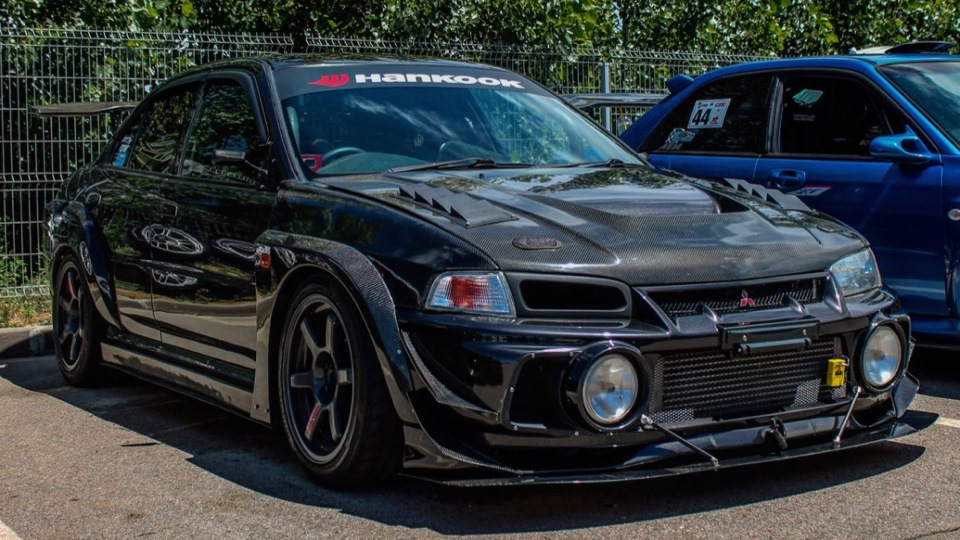 Mitsubishi Lancer Evolution IV 2.3 бензиновый 1997 | Evo 4 time attack ...