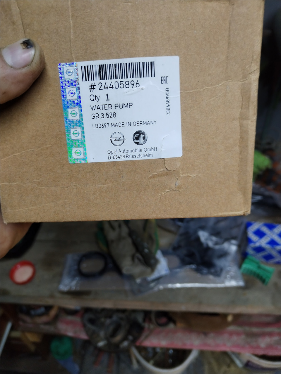 24405896 ПОМПА ВОДЯНАЯ AVEO, CRUZE 1,4-1,8 GM | Запчасти на DRIVE2