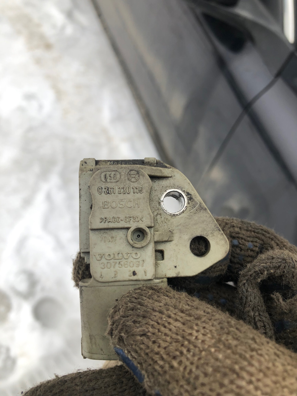30756097 Датчик давления топлива Volvo | Запчасти на DRIVE2