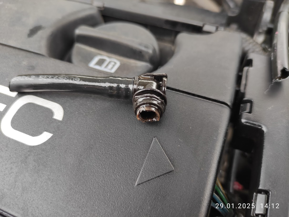 Шланг подогрева дроссельной заслонки — Chevrolet Cruze (1G), 1,8 л ...