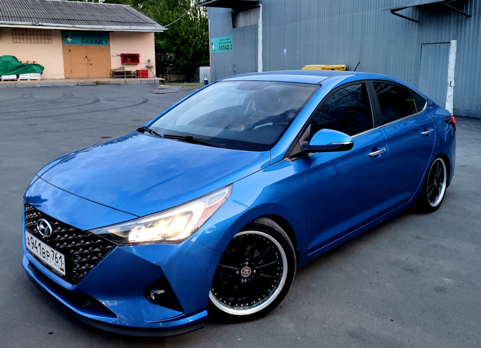 Установка стоек Demfer -70мм и пружин Технорессор -70мм — Hyundai ...