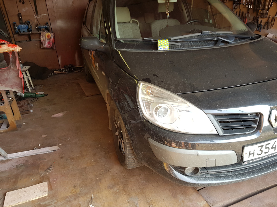 Ступичный подшипник — Renault Scenic II, 1,5 л, 2007 года | своими ...