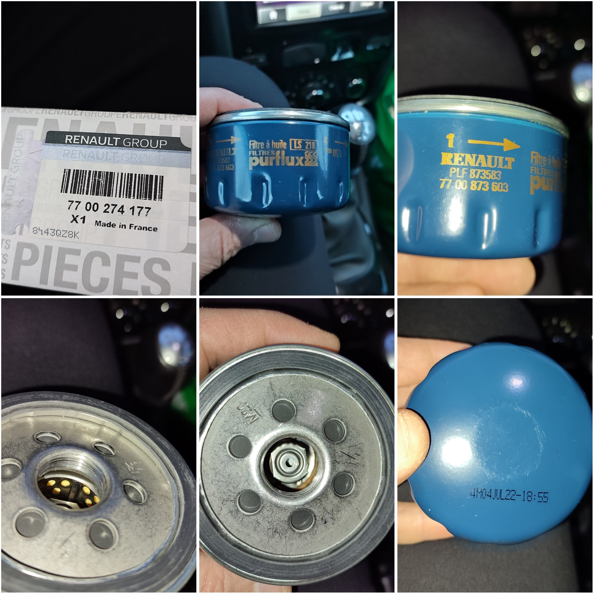 Меняем масло и масляный фильтр ДВС. — Renault Duster (1G), 2 л, 2013 ...