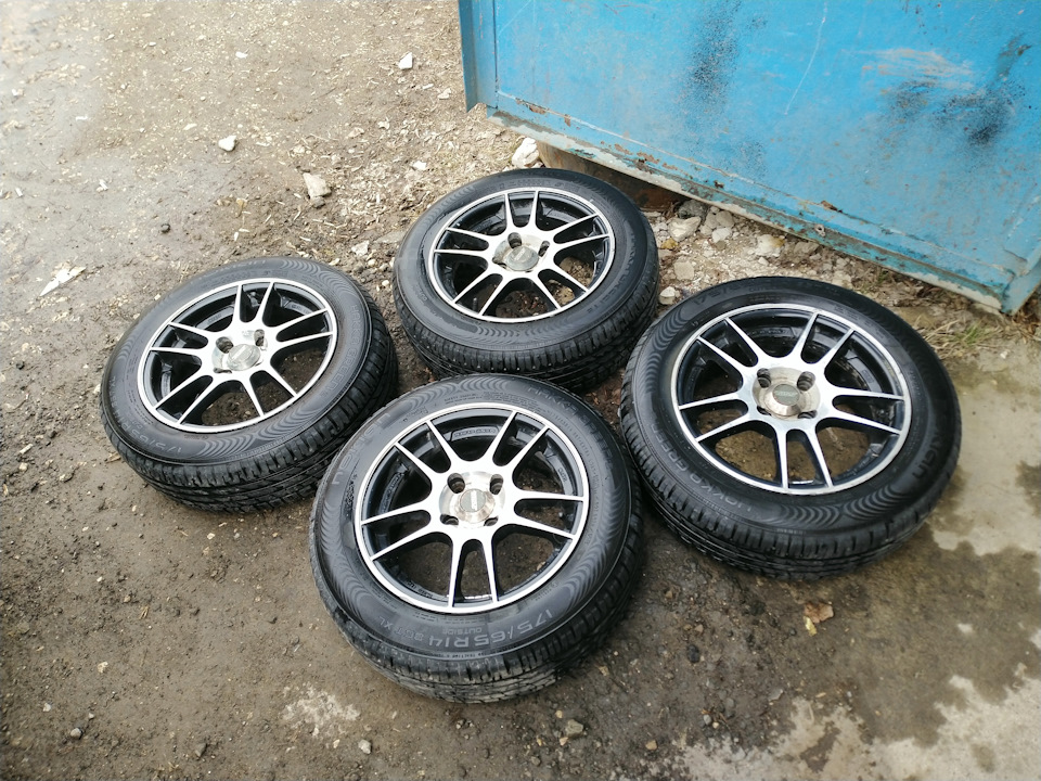 Диски на лето. — Hyundai Getz, 1,4 л, 2008 года | колёсные диски | DRIVE2