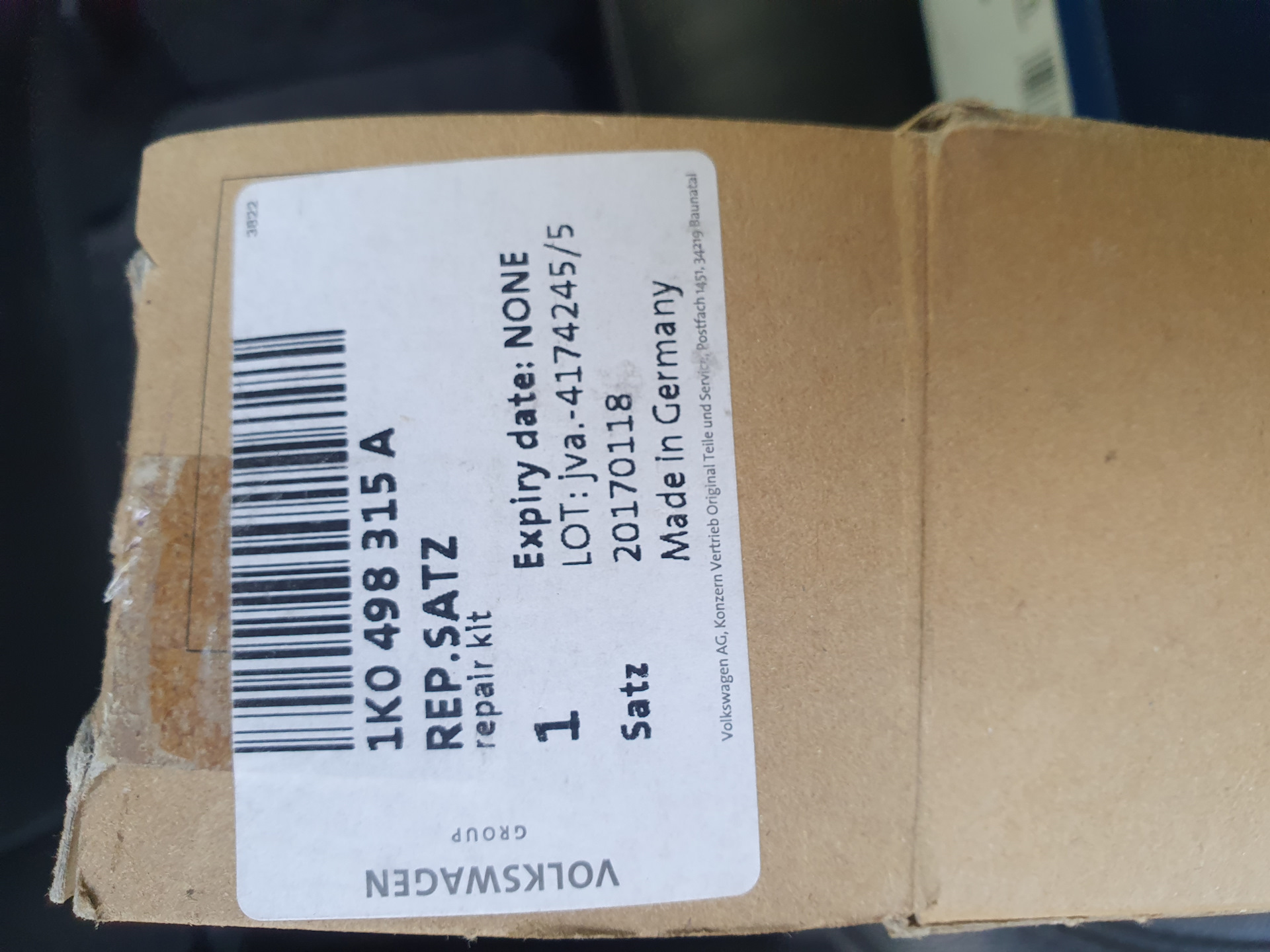 Опорные подшипники на Tiguan, замена — Volkswagen Tiguan (1G), 2 л ...