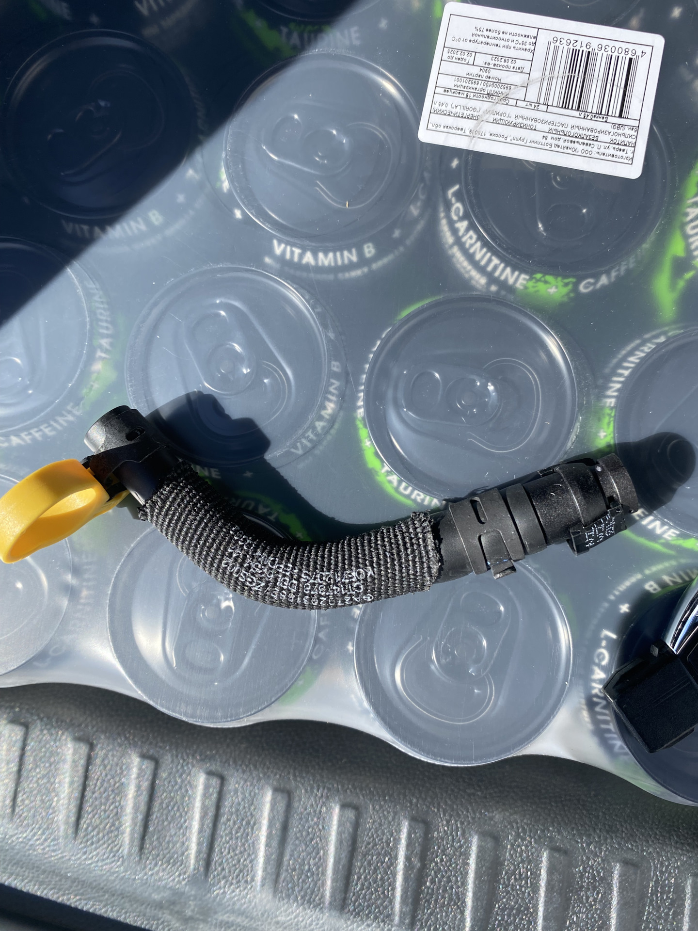 Замена вентиляционного шланга расширительного бачка (обратка ...