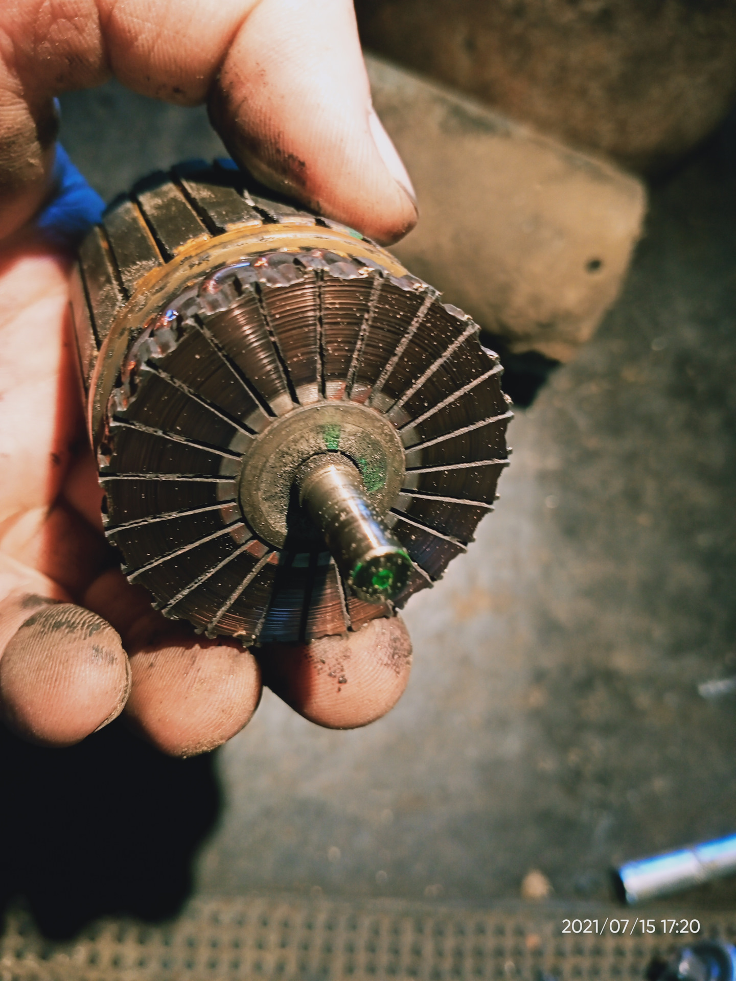 Ревизия стартера Valeo TS12E9, пробег 347 тыс.км — Renault Megane III, 1,5 л, 2010 года | своими ...