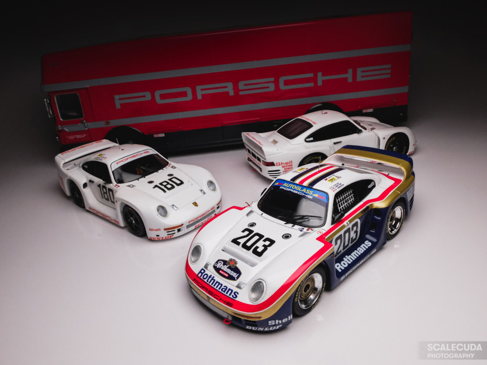 Porsche 961 LM (все три) и Benz-porter 1/43 (spark) — Сообщество ...