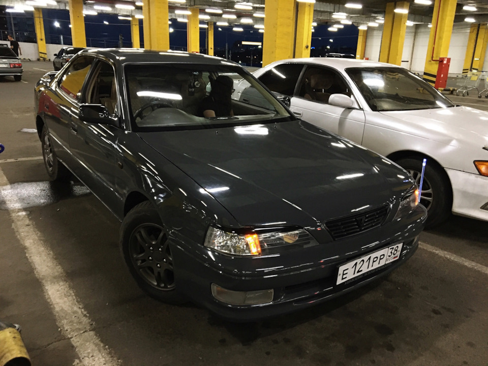 Оранжевые габариты + антенна Vista SV40-41 — Toyota Vista (40), 2 л ...