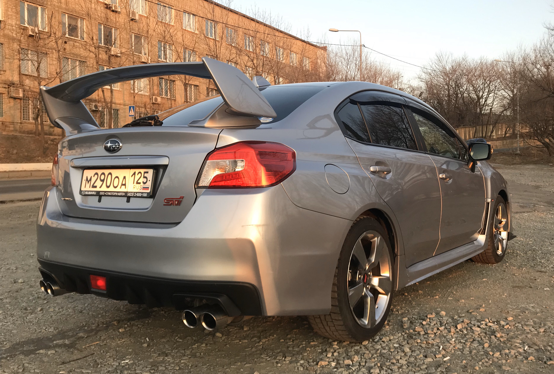 STi-х третий. А мы на STI-ле — Subaru WRX STI (VA), 2 л, 2014 года ...