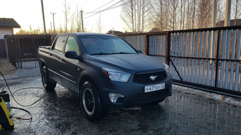 Первая мойка — SsangYong Actyon Sports (2G), 2 л, 2012 года | другое ...