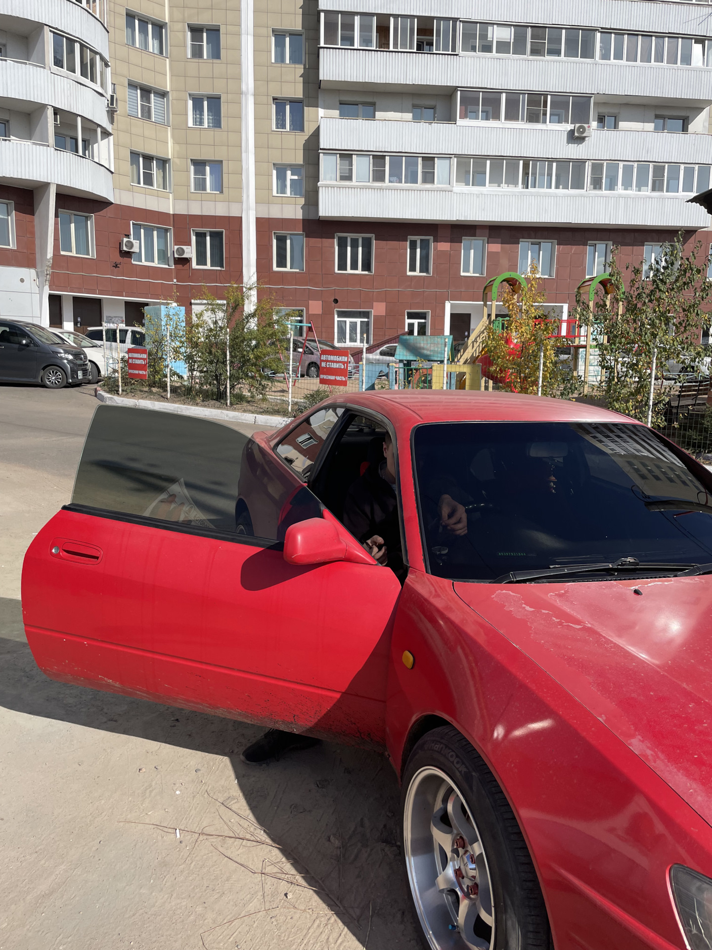 Тонировка в круг 35% — Toyota Corolla Levin (AE110/111), 1,6 л, 2000 ...