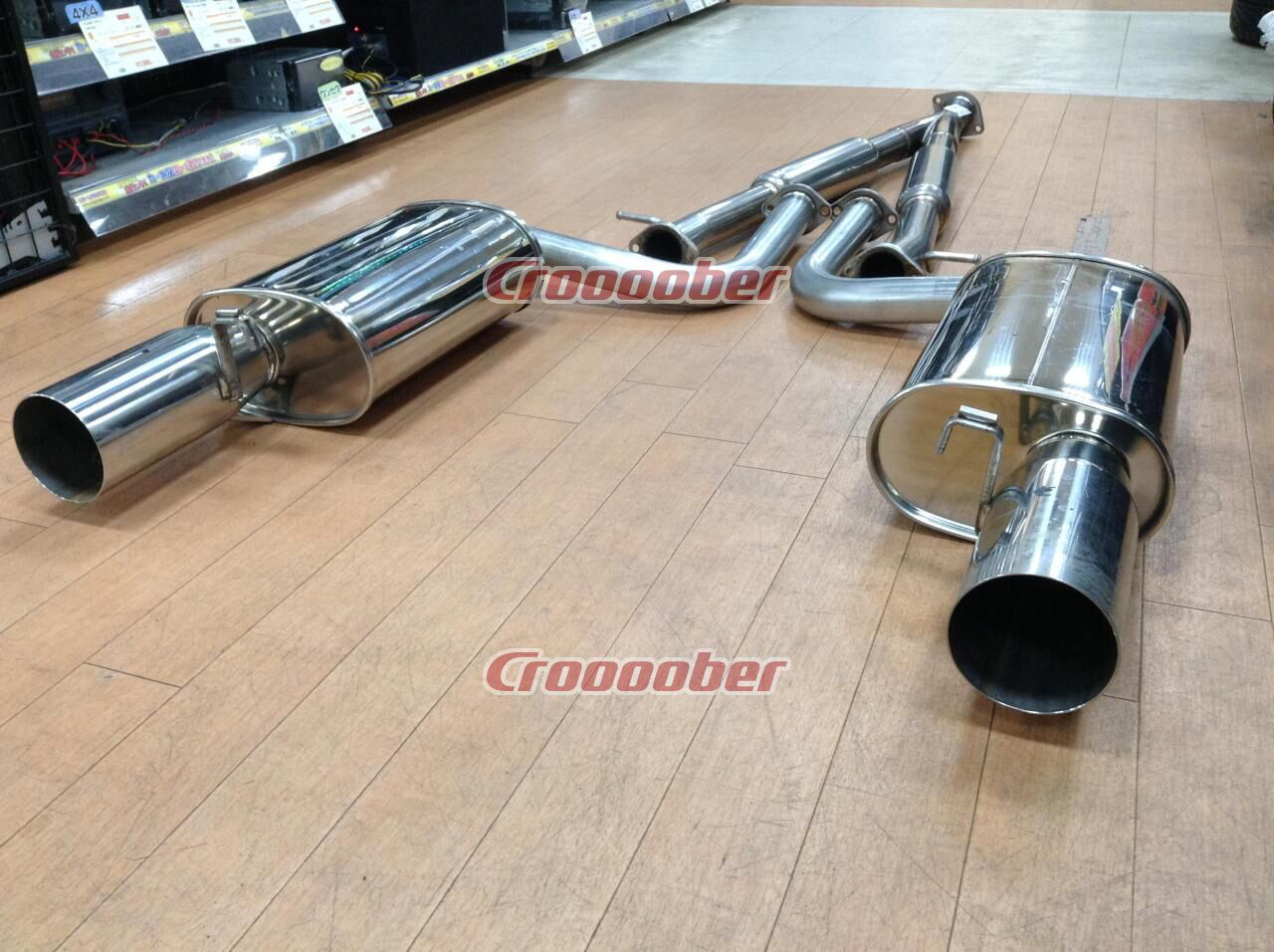 Вынос выхлопной системы. Tanabe Hyper Medalion — Toyota Aristo (II), 3 ...