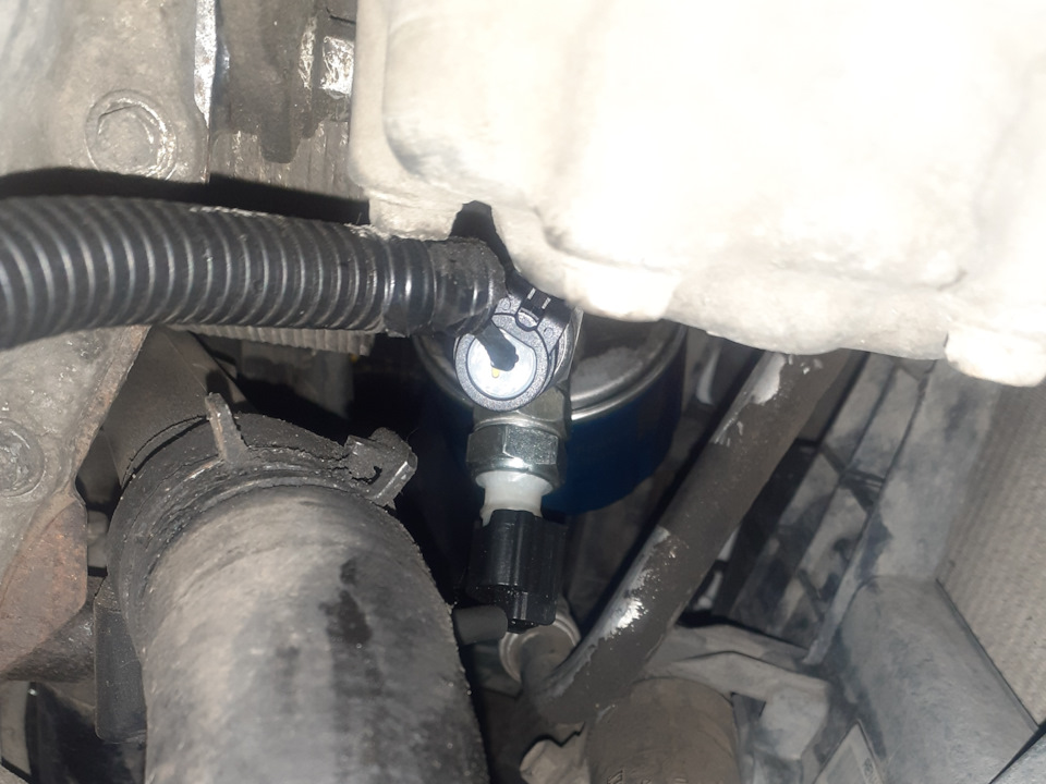 Дополнительный (полноценный) датчик давления масла. Renault Kangoo 2, 1 ...
