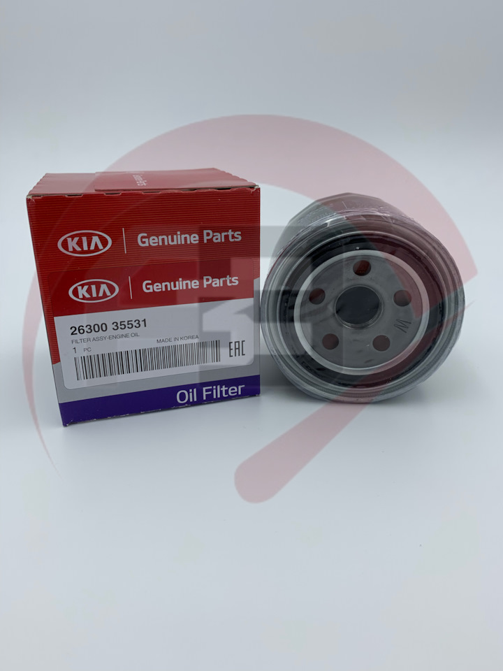Фильтр масляный Hyundai Kia 2630035531 на Hyundai i40, Hyundai ix35 ...
