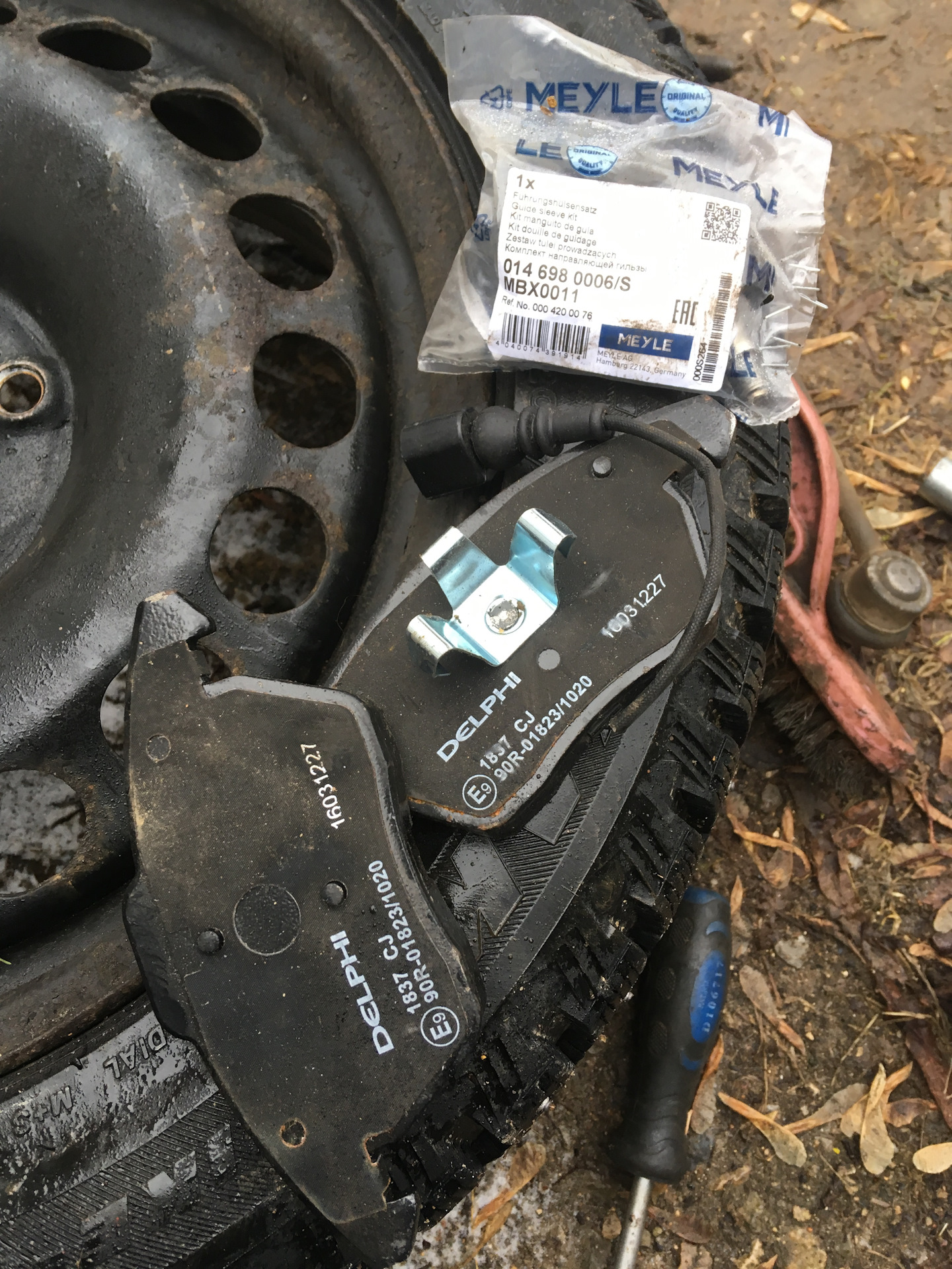 Пришла весна ушла асфальт — Volkswagen Passat B6, 1,6 л, 2008 года ...