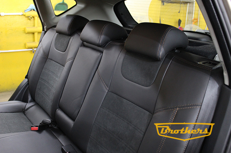 Чехлы на Nissan Qashqai J10, 2007 — 2013 серии "Alcantara" — Brothers ...