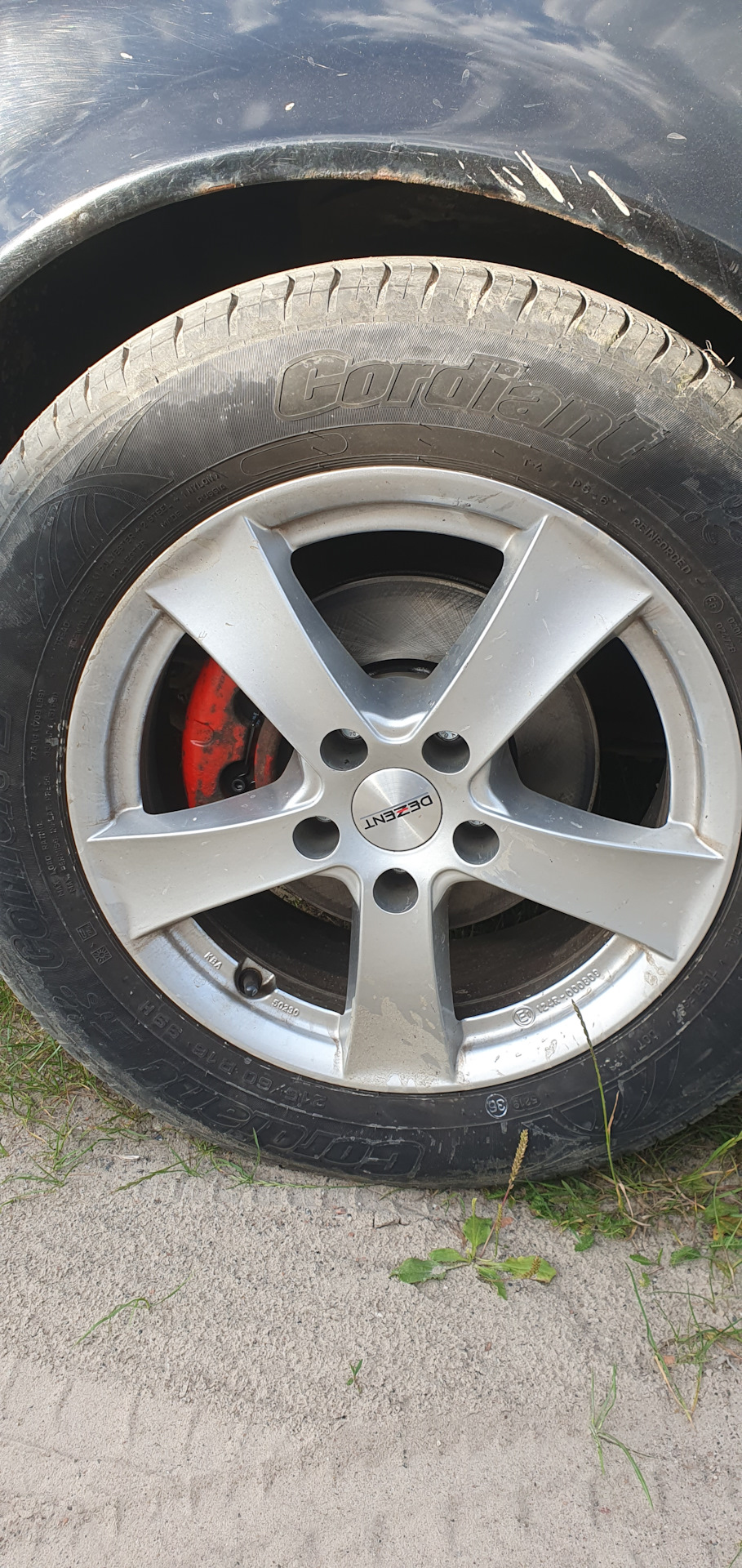 Новые передние тормозные диски и колодки Ауди 100/А6 C4 — Audi 100 (C4 ...