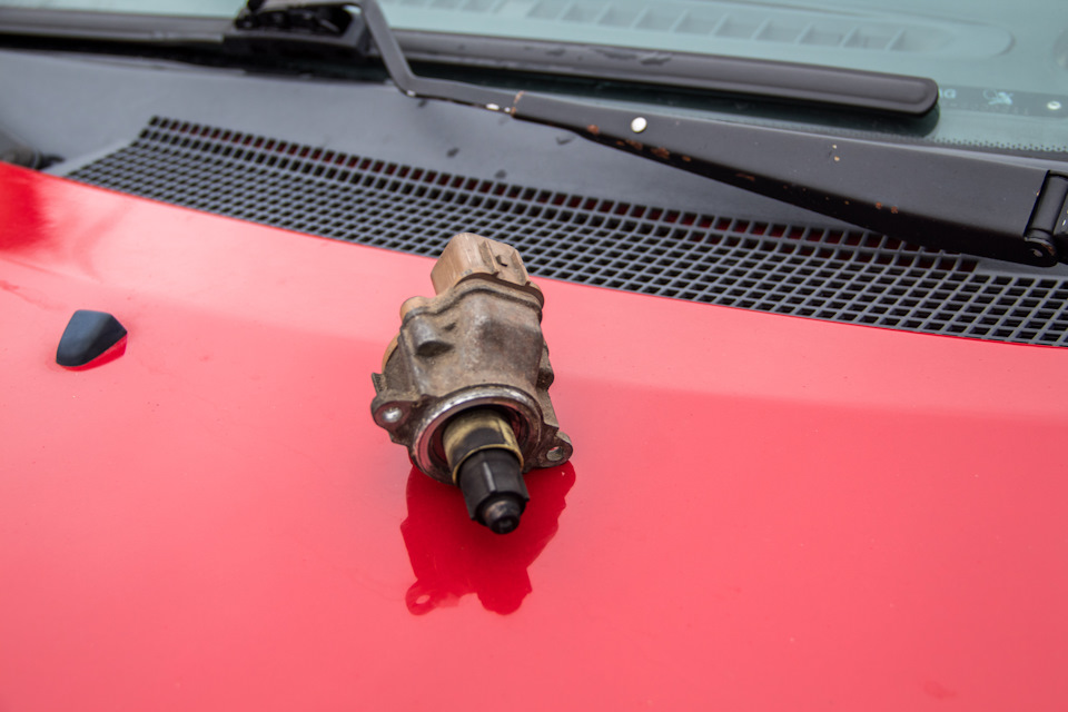 Регулятор холостого хода MD628051 — Mitsubishi Eclipse (2G), 2 л, 1995 ...