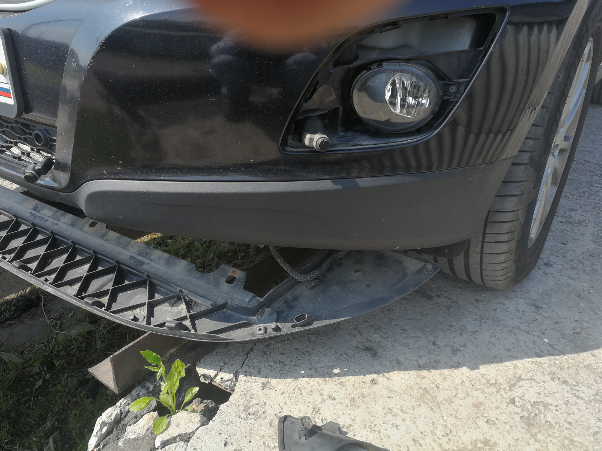 Ремонт помощи при парковке впереди — Volvo XC60 (1G), 2,4 л, 2010 года ...