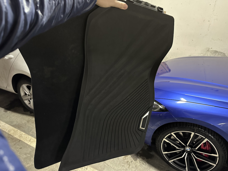 Зимняя ️ запись. Замена ковриков. — BMW 4 series (G22), 3 л, 2021 года ...