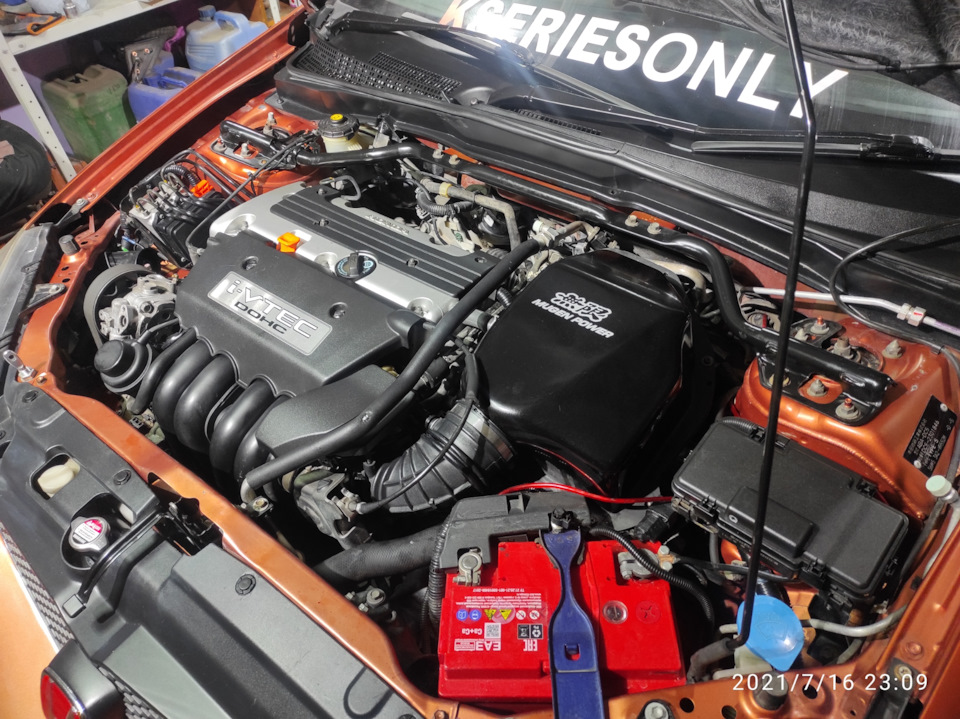 Mugen ice Box. Впуск mugen integra — Honda Integra (DC5), 2 л, 2005 ...