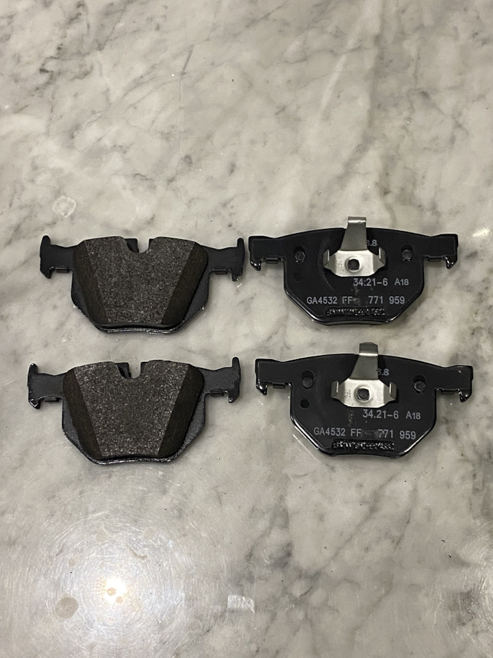 34216776937 Ремонтный комплект тормозных накладок BMW | Запчасти на DRIVE2