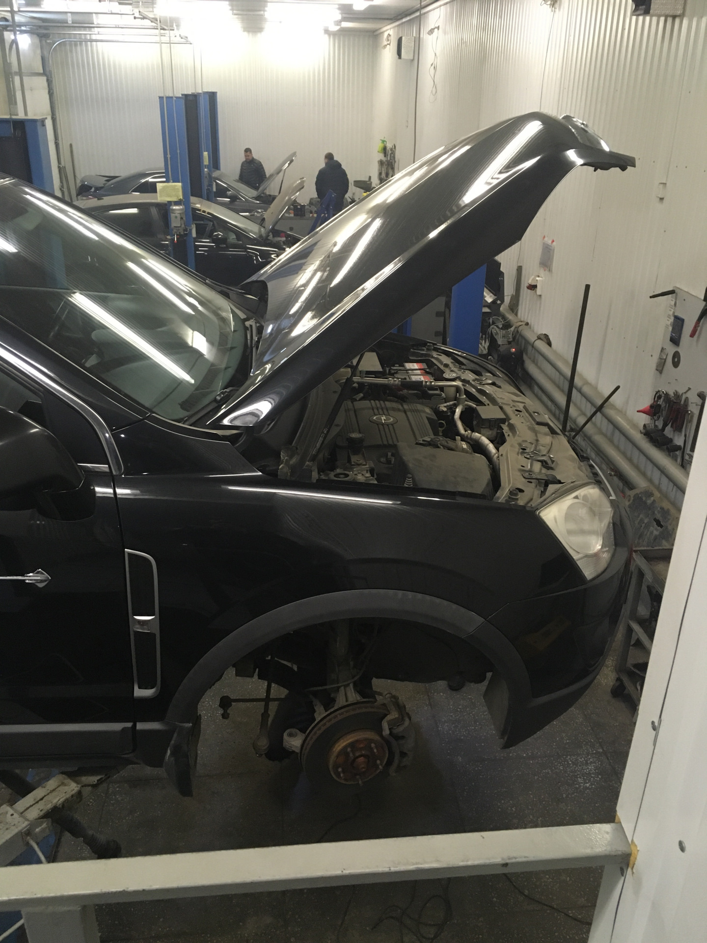 Замена сцепления и маховика — Opel Antara, 2,2 л, 2012 года | визит на ...