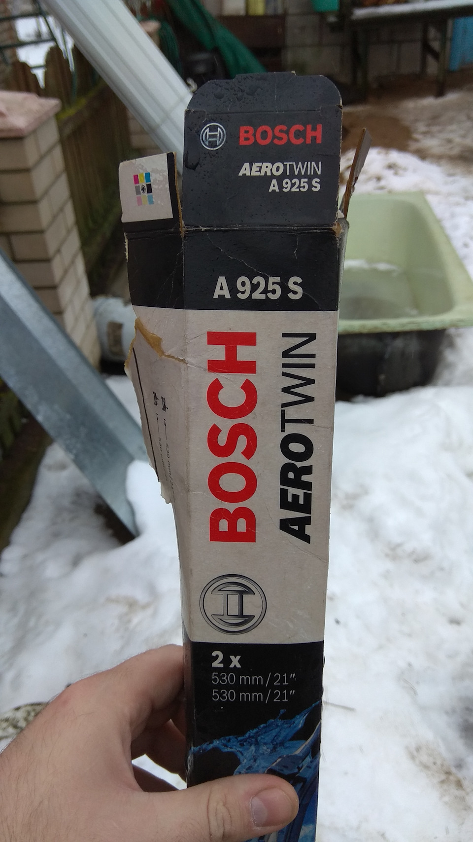 3397118925 СТЕКЛООЧИСТИТЕЛИ AEROTWIN [A925S] 530/530 ММ BOSCH ...