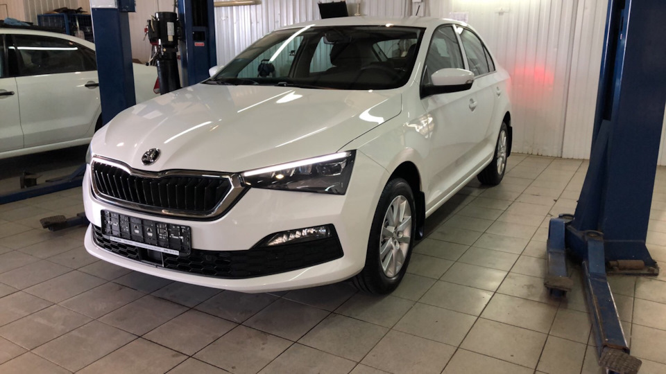Тюнинг Рапид 2020г.в. 1.6 АКПП — Skoda Rapid (2G), 1,6 л, 2020 года ...