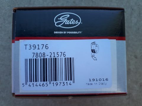 T39176 Ролик натяжной GATES | Запчасти на DRIVE2