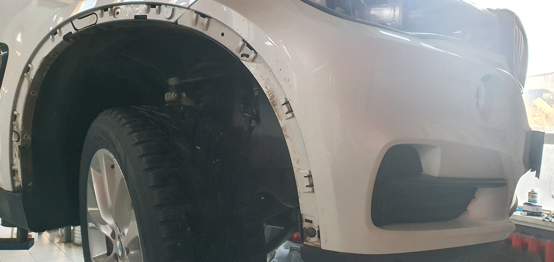 Аэродинамический комплект M Technic часть 1 передний бампер — BMW X5 ...