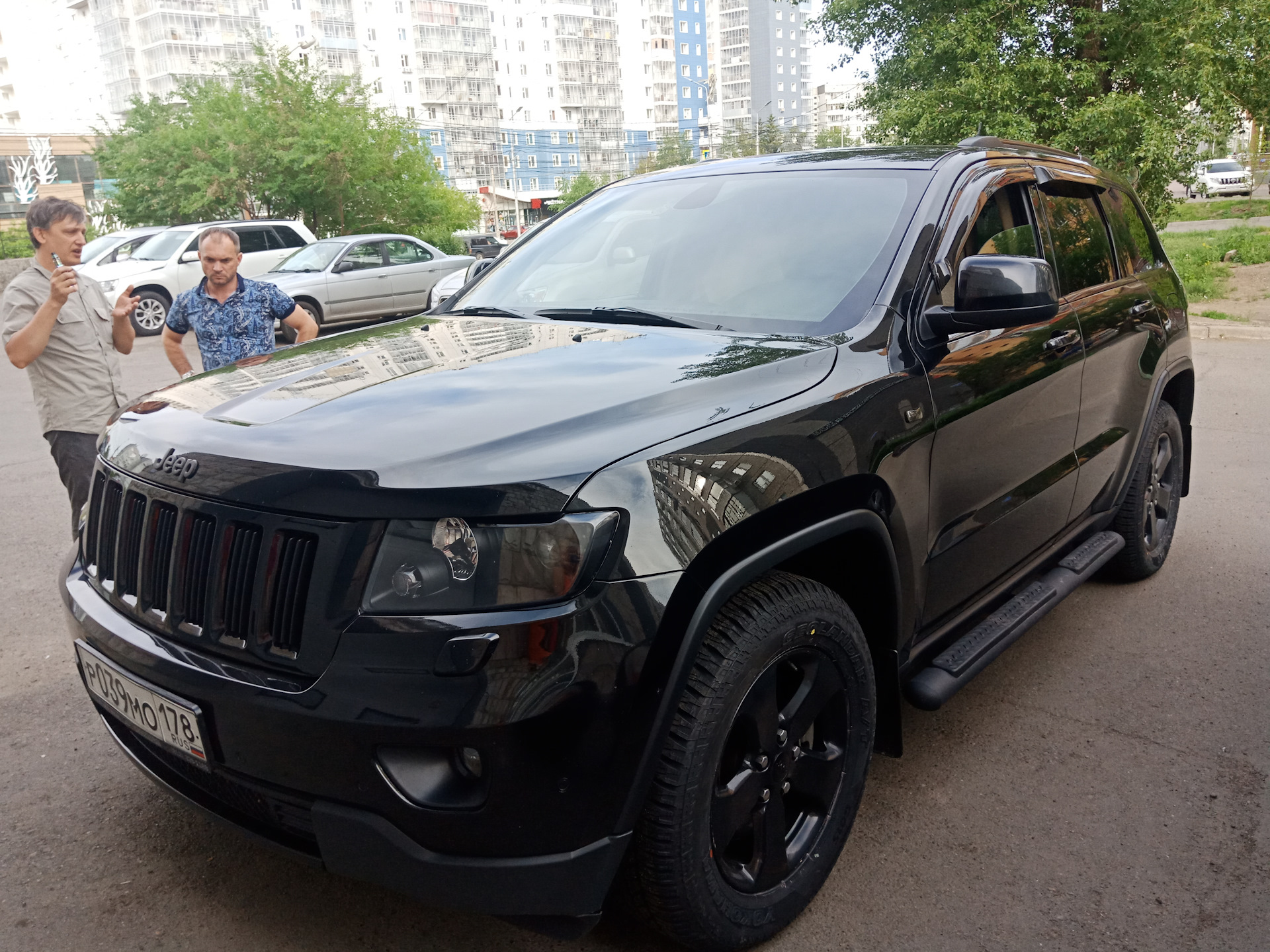 Yokohama Geolandar G015 — Jeep Grand Cherokee (WK2), 3,6 л, 2011 года | шины | DRIVE2