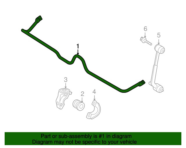 A2033261565 Стабилизатор подвески Mercedes | Запчасти на DRIVE2