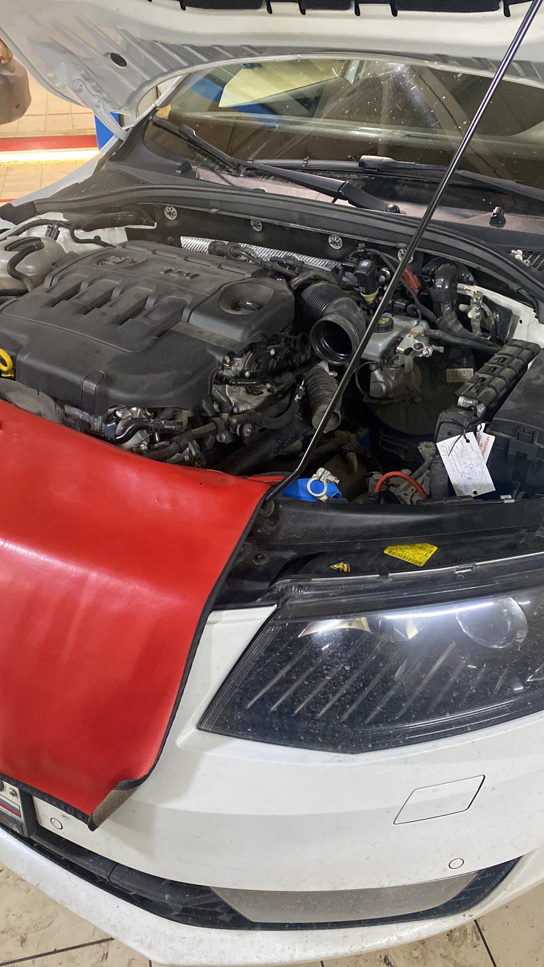 Замена масла ДСГ6 +++, Тормозной — Skoda Octavia A7 Mk3, 2 л, 2016 года ...